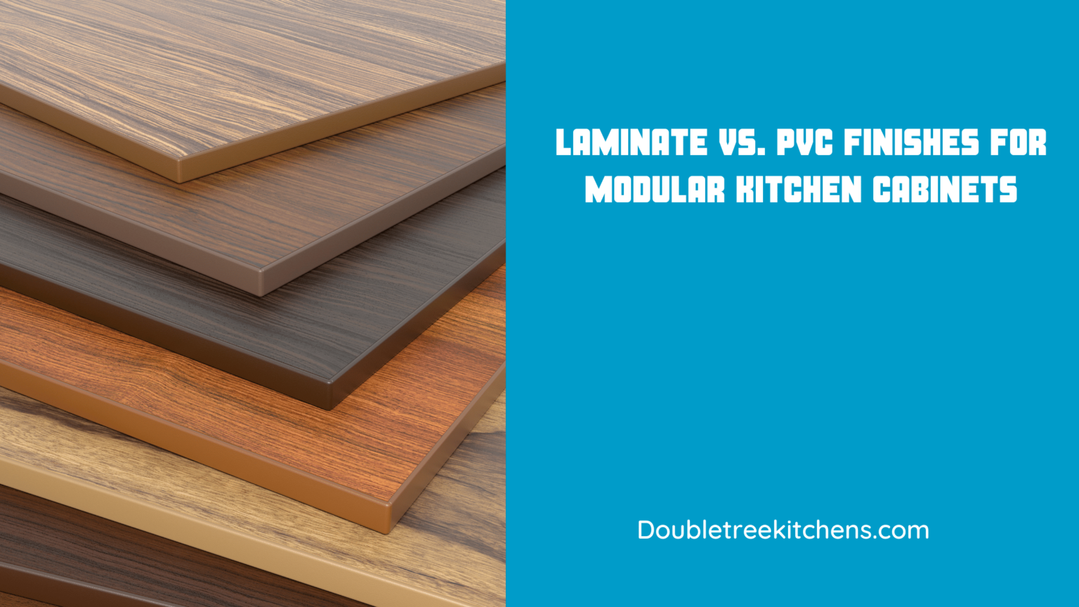 Laminate vs PVC Finishes for Modular Kitchen Cabinets